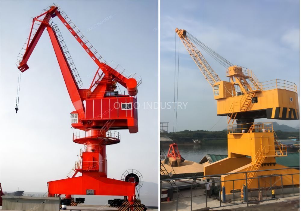 Fixed Type Port Cargo Crane | High Efficiency & Stability | OUCO